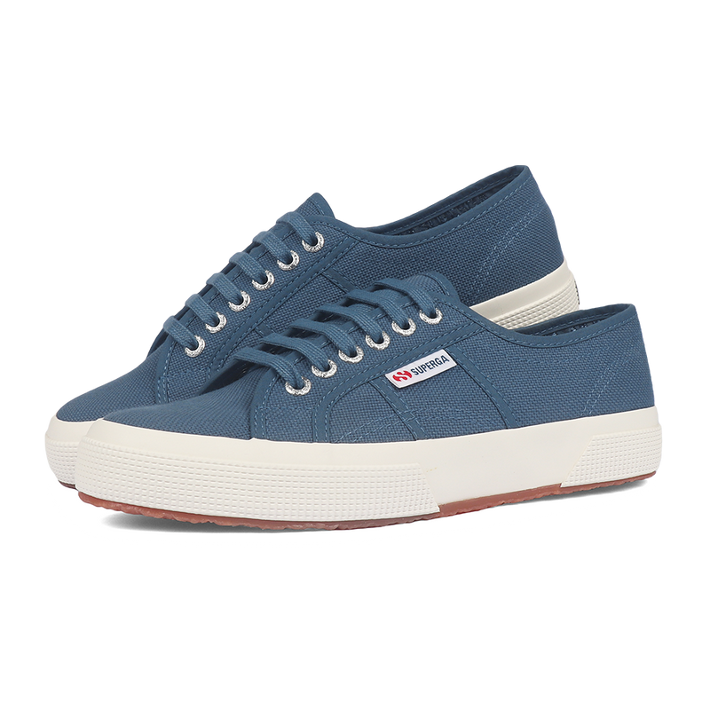 Superga Classic 2750 Blue Dusty Full Avorio – Superga Malaysia