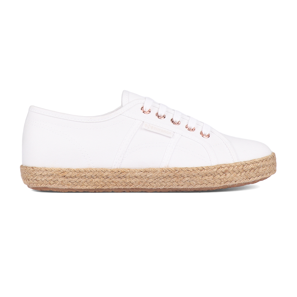Superga 2750 Espadrille White Rose Gold – Superga Malaysia